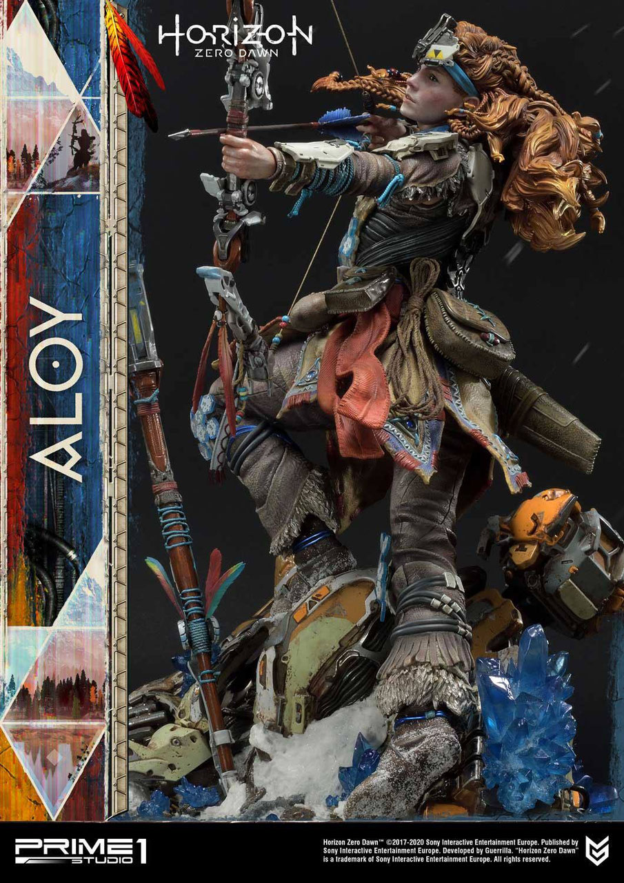 Aloy Shield Weaver Armor Set 1/4 Horizon Zero Dawn Video Game Statue ...