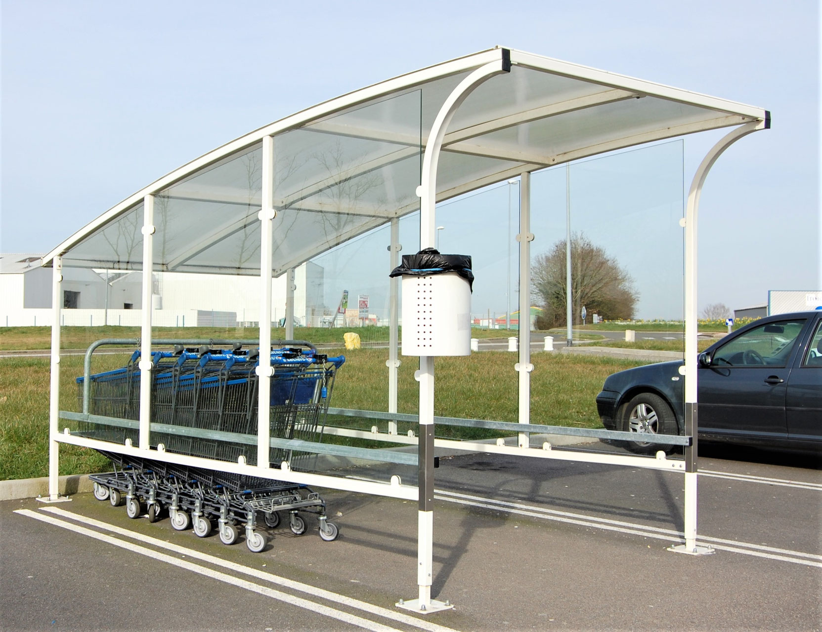 Abri Caisse / Chariots - BP URBAIN