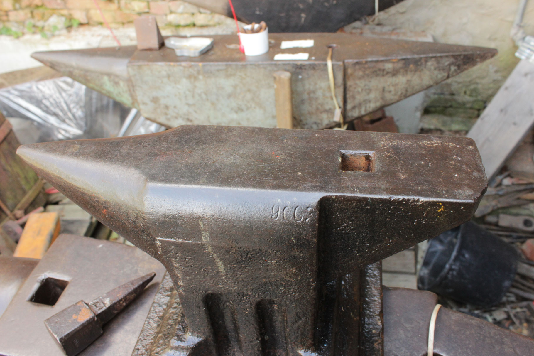 ANVILS LESS 200 LB - blacksmith anvils paradise by Emerald Koch