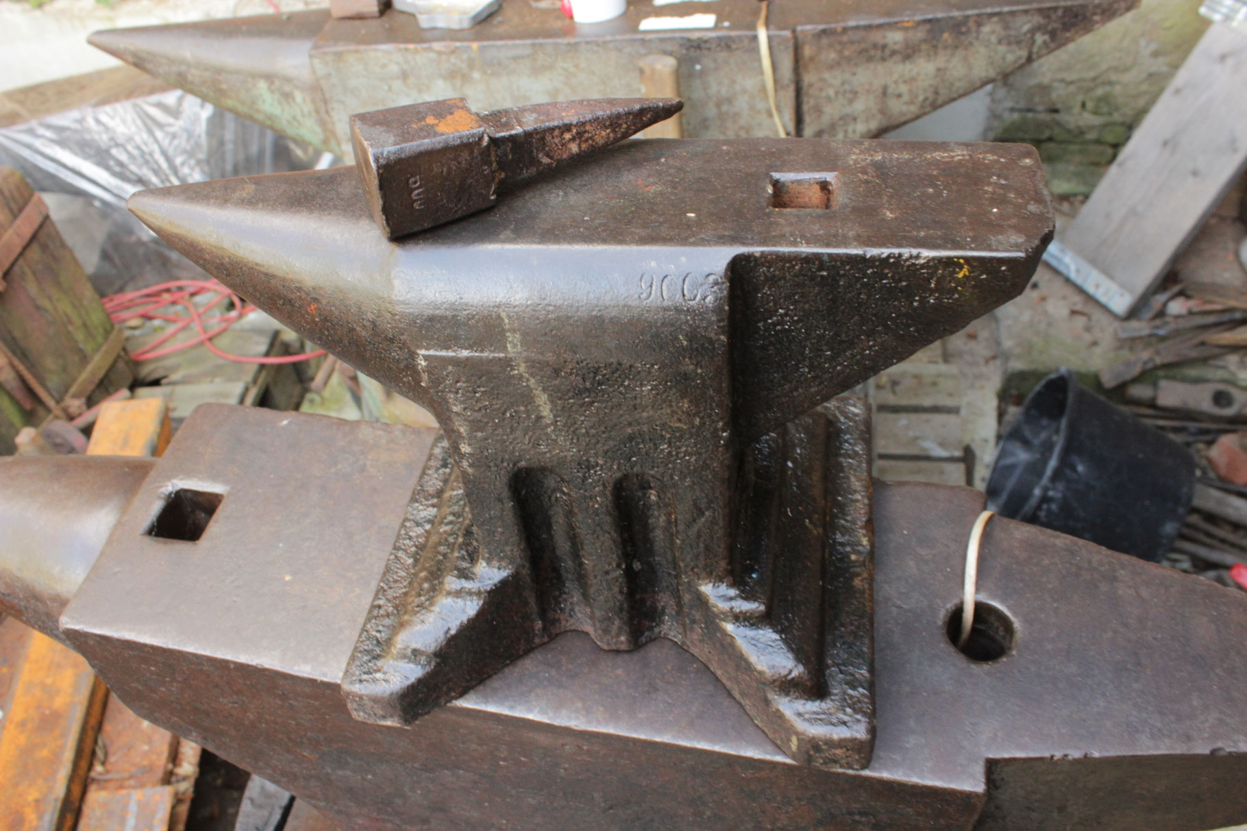 ANVILS LESS 200 LB - blacksmith anvils paradise by Emerald Koch