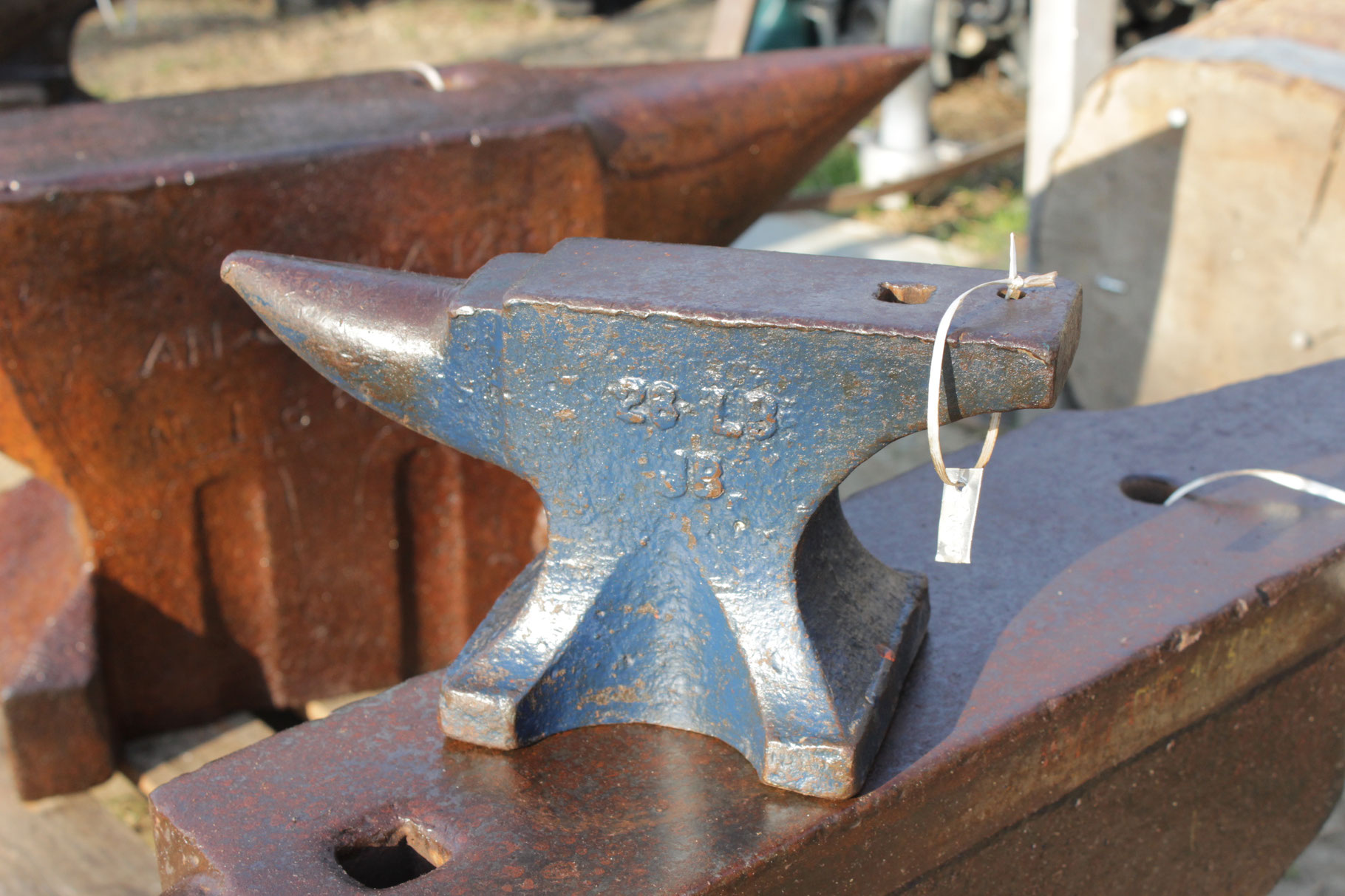 ANVILS LESS 200 LB - blacksmith anvils paradise by Emerald Koch