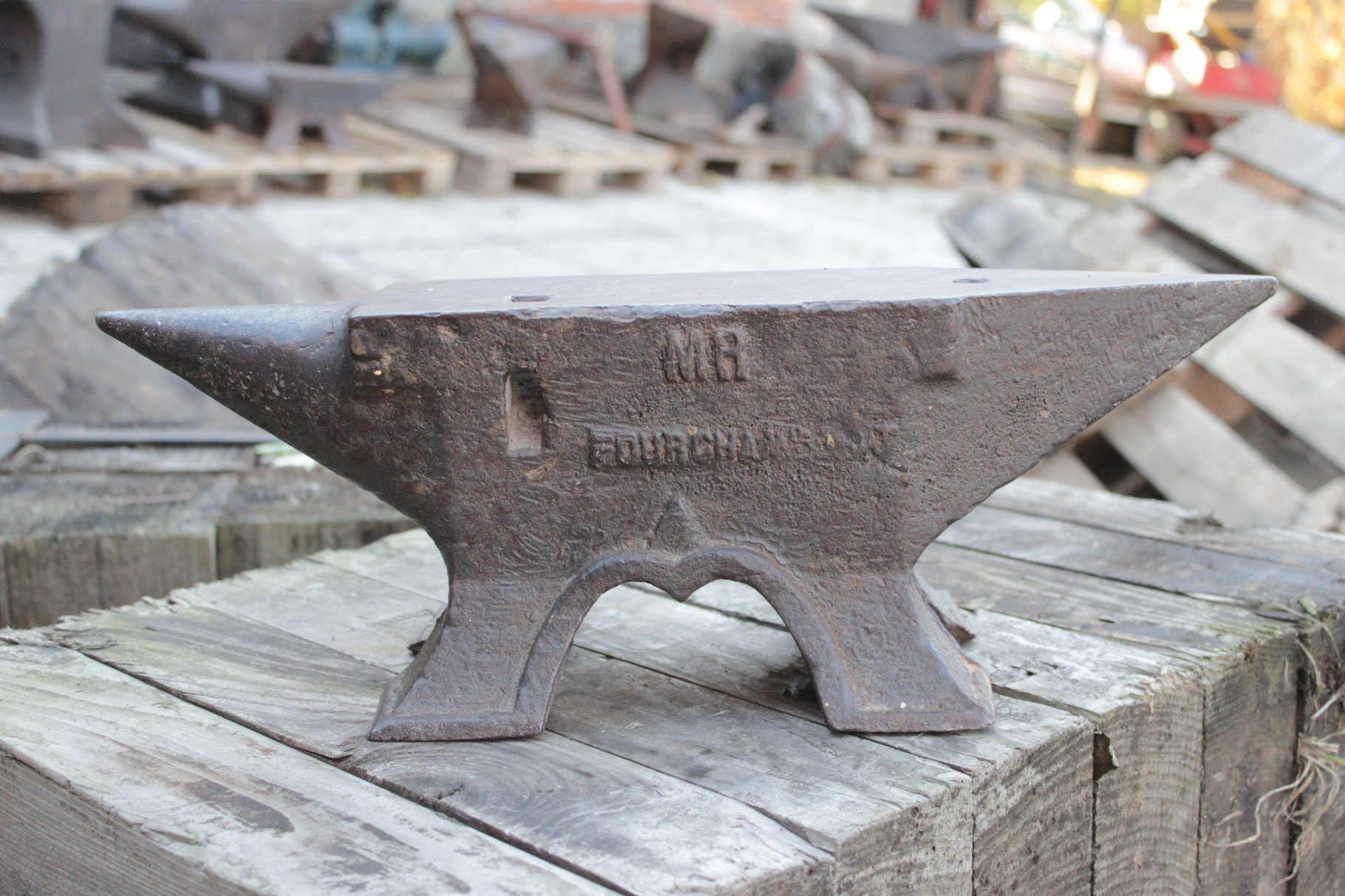 ANVILS LESS 200 LB - blacksmith anvils paradise by Emerald Koch