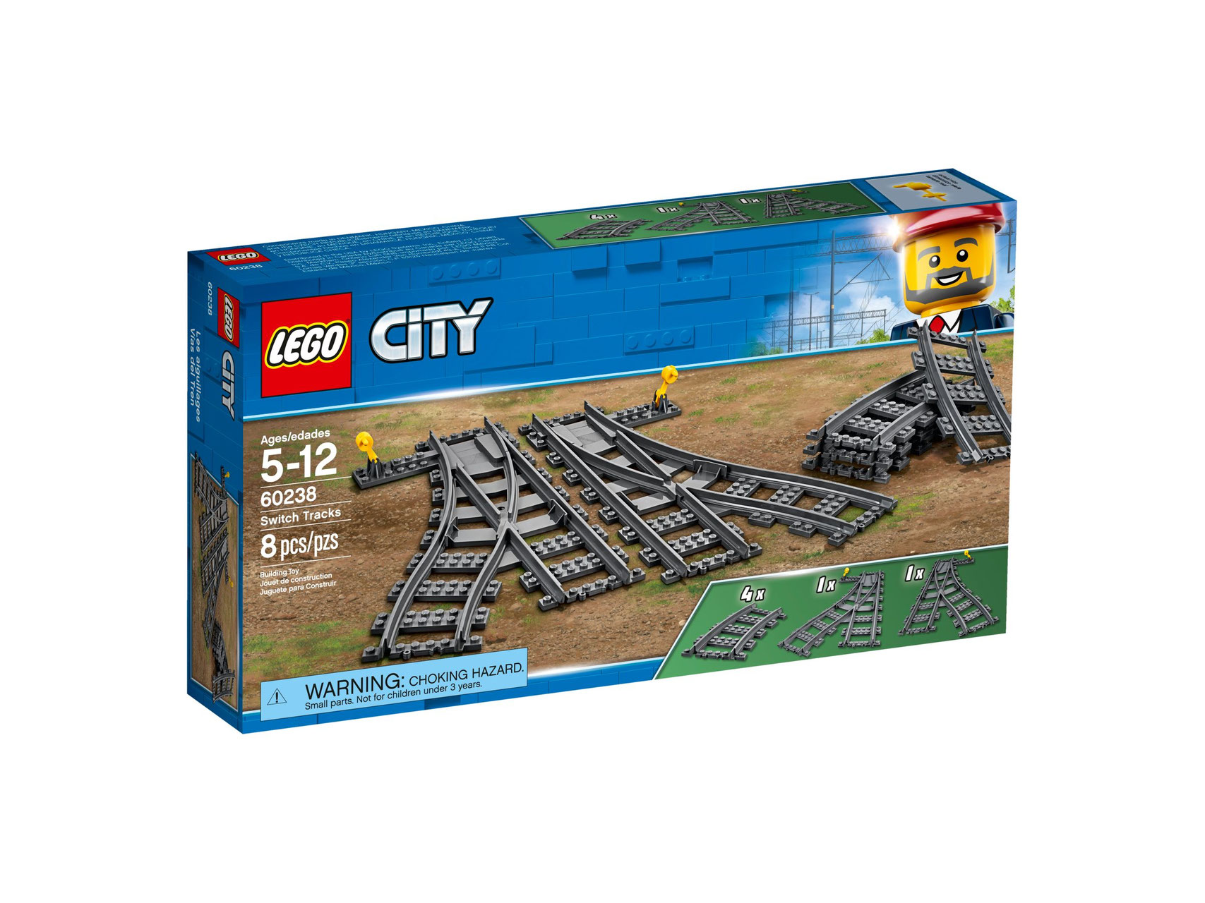 LEGO® City 60238 Weichen - im Steinelädle tolle LEGO® Sets shoppen!