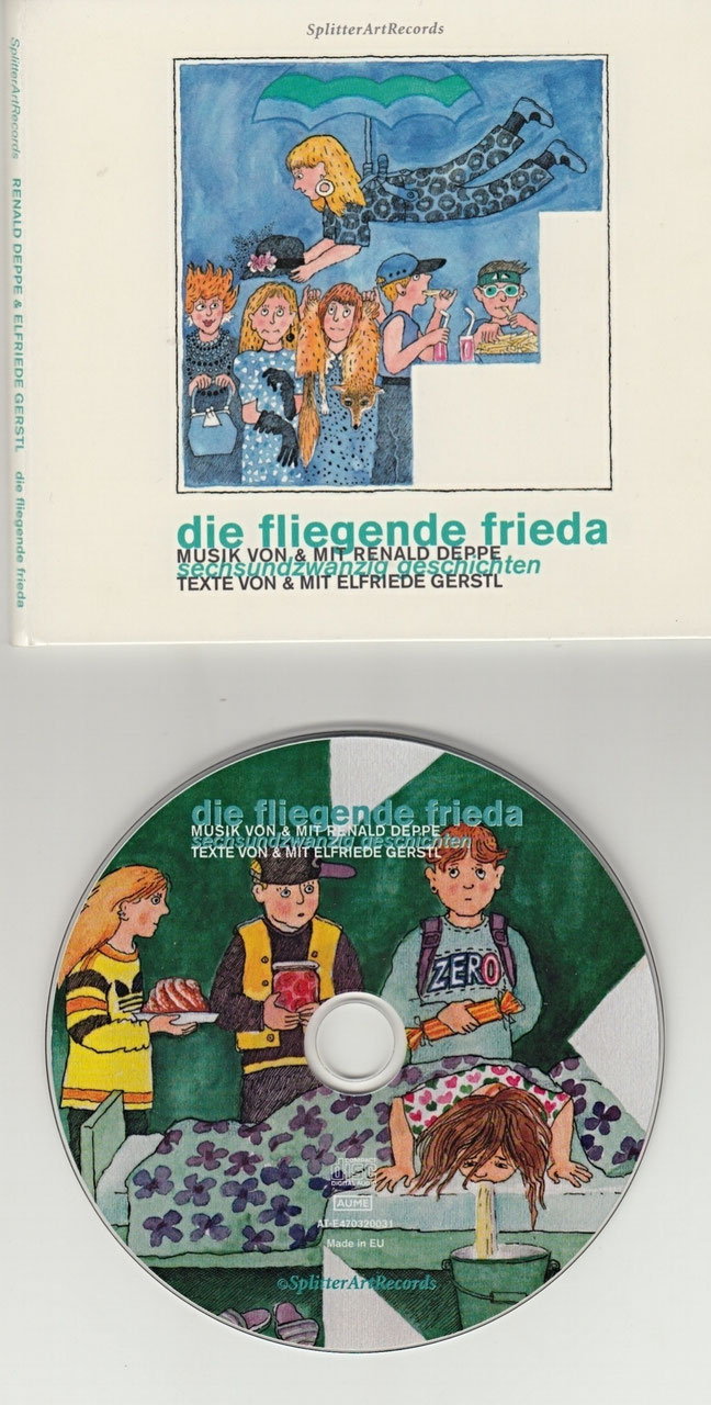 die fliegende frieda [CD] - Edition Splitter Wien - Galerie Splitter Wien