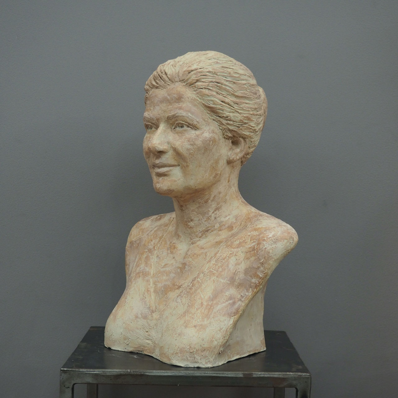 BUSTE DE SIMONE VEIL - Site de langloys-sculpteur