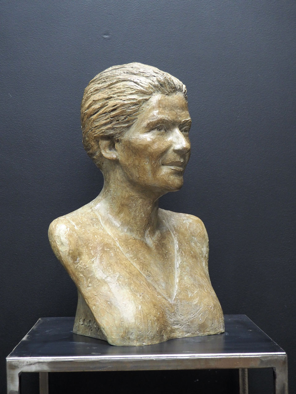 BUSTE DE SIMONE VEIL - Site de langloys-sculpteur