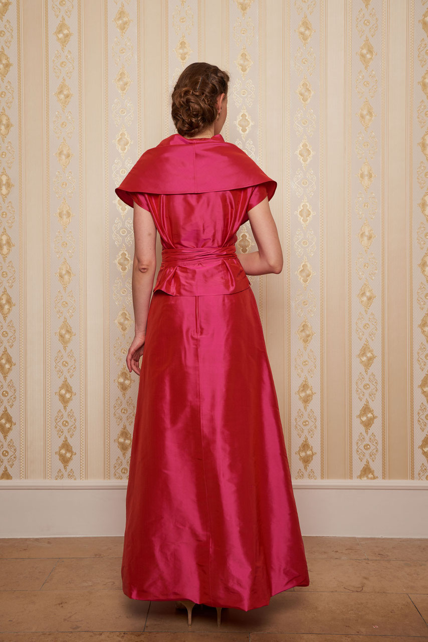 Rock Ballon, Pinke Seide - Honór Couture