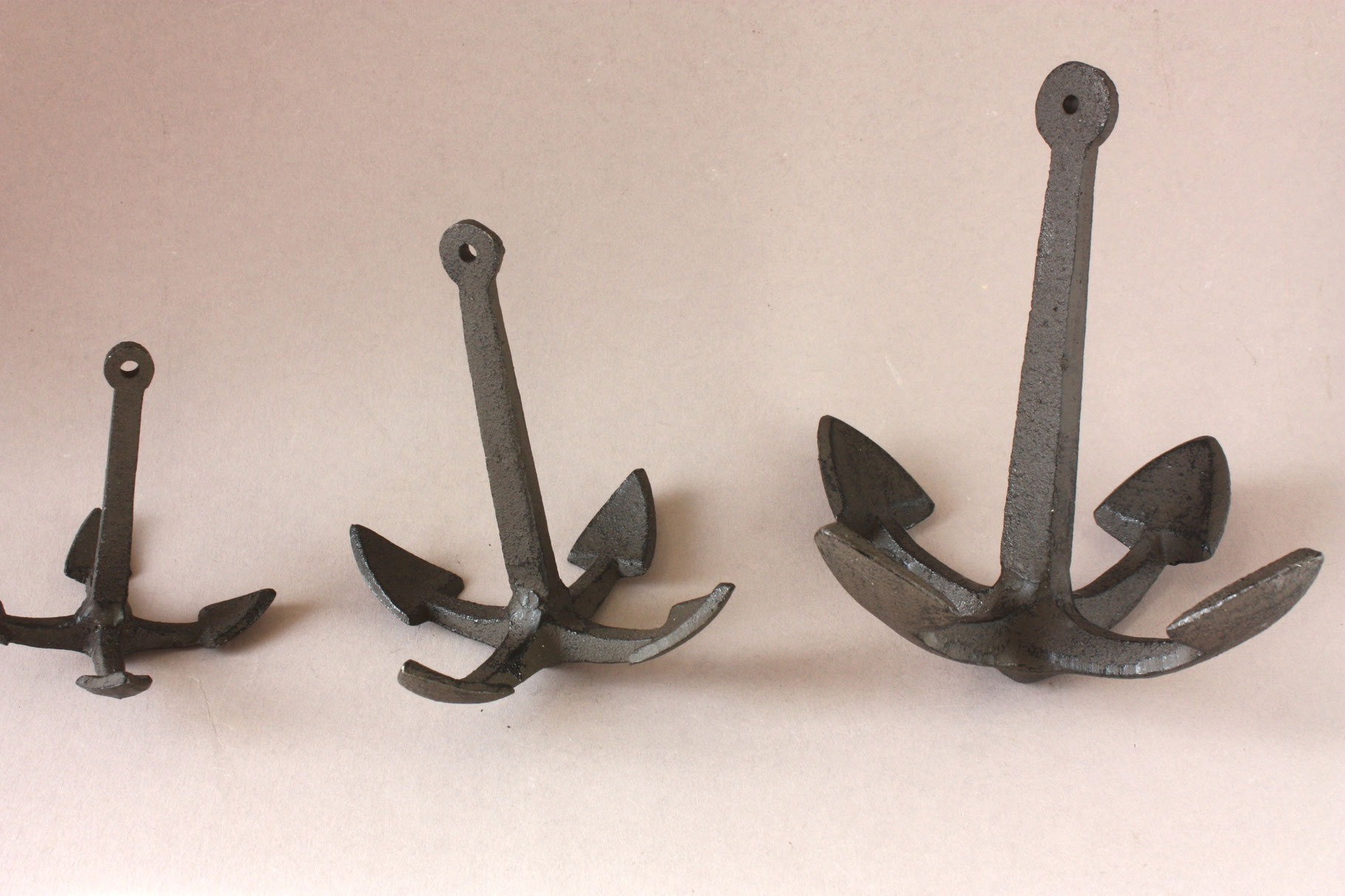 Maritimer Anker Deckenhaken Schwarz | Rustic Black Coat Hook Anchor ...