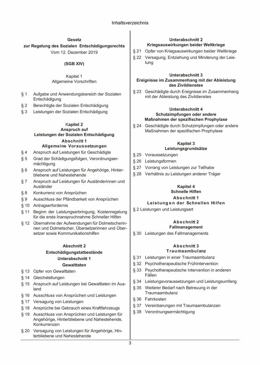 SGB XIV Gesetzestext als Buch - Ditschler