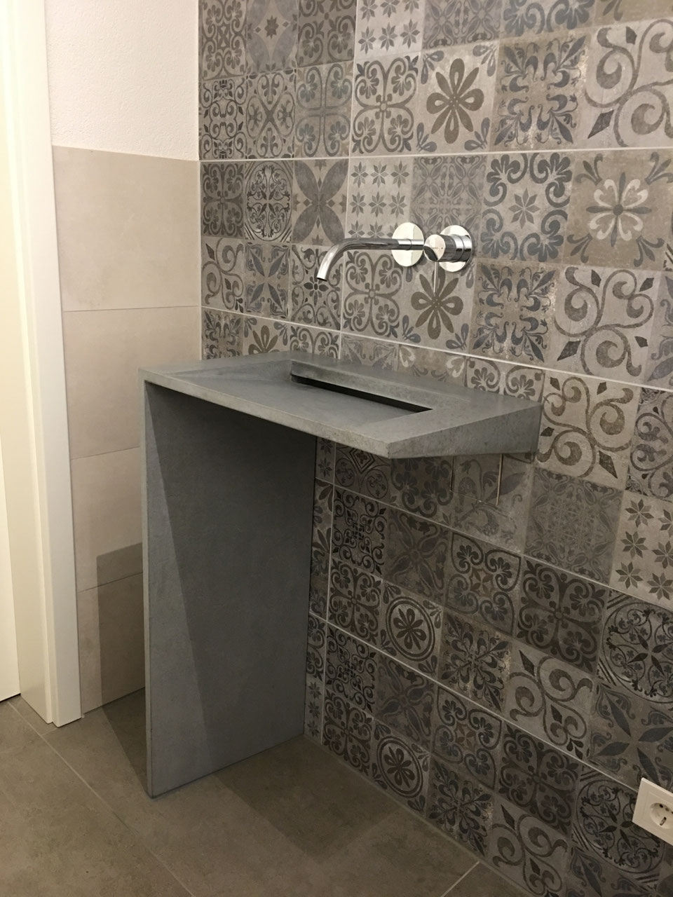 Betonwaschtisch einzeln oder Doppel Beton Waschtische. - Nonnast raum ...