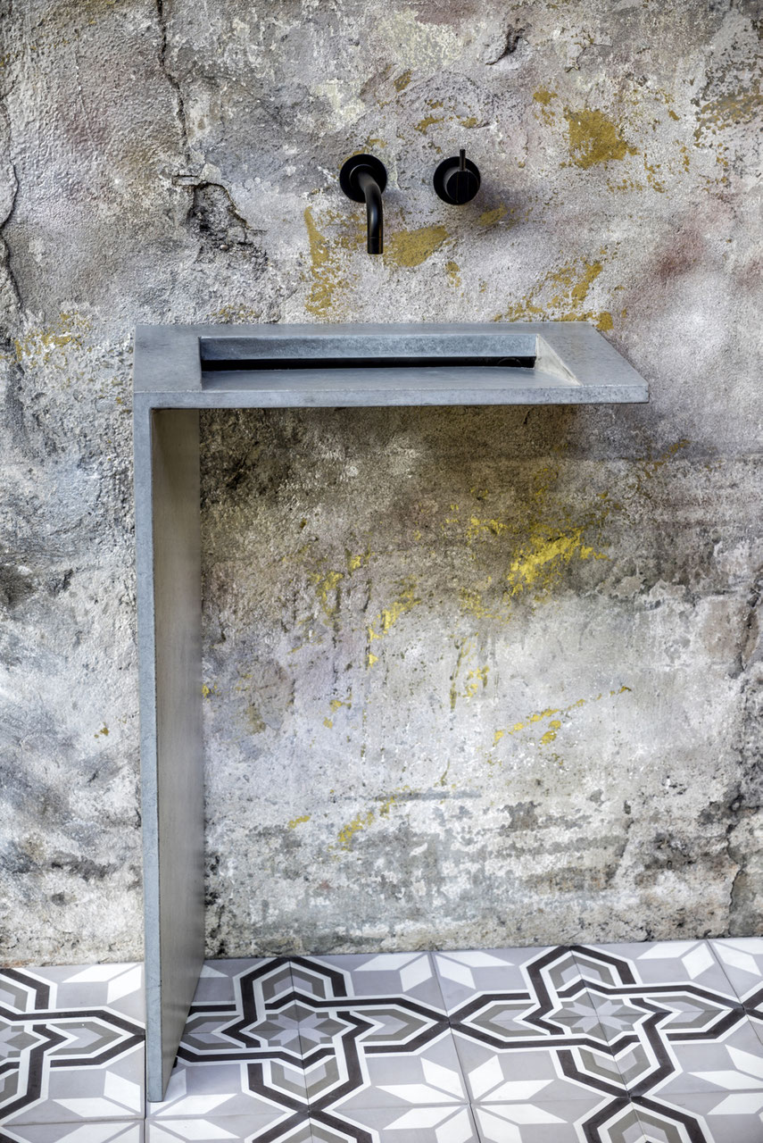 Betonwaschtisch einzeln oder Doppel Beton Waschtische. - Nonnast raum ...