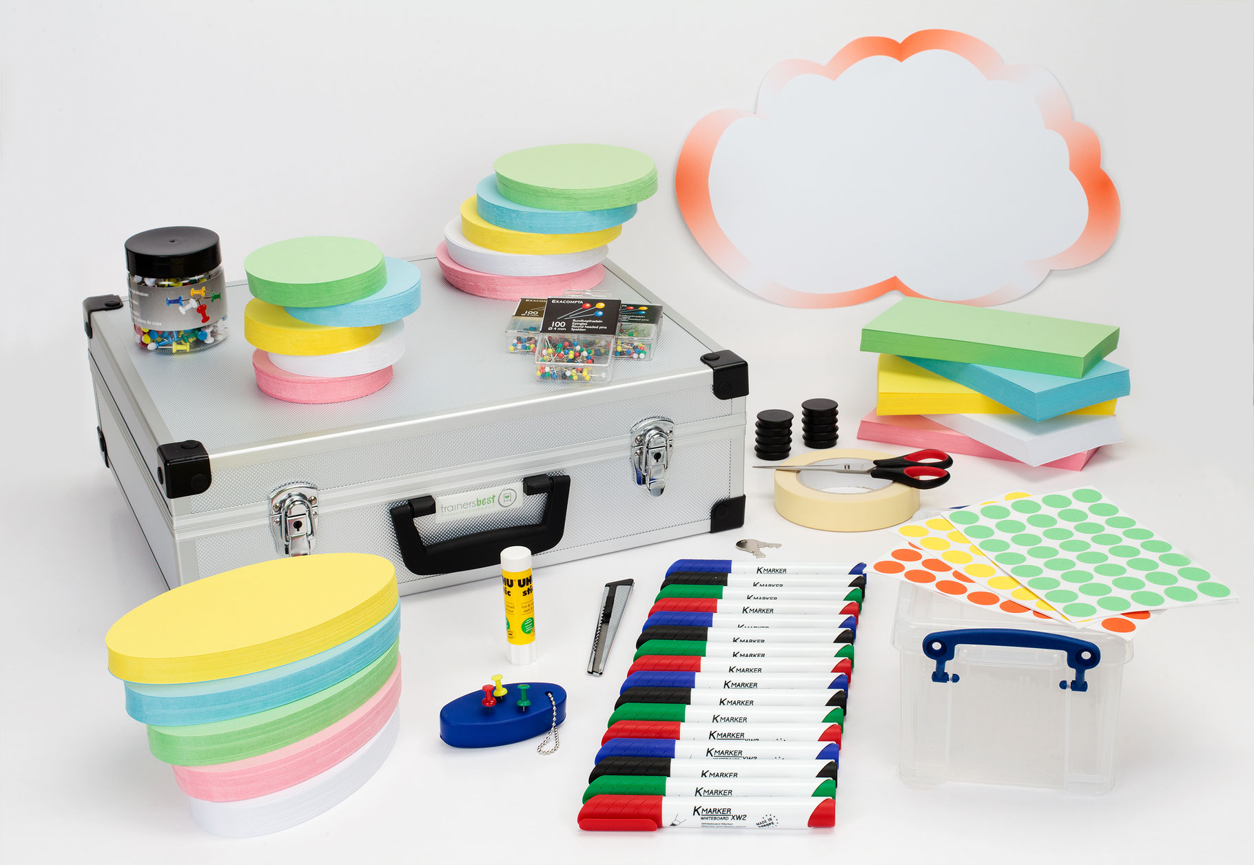 Business-Moderationskoffer 'L' (über 3.300 Teile) - trainersbest ...