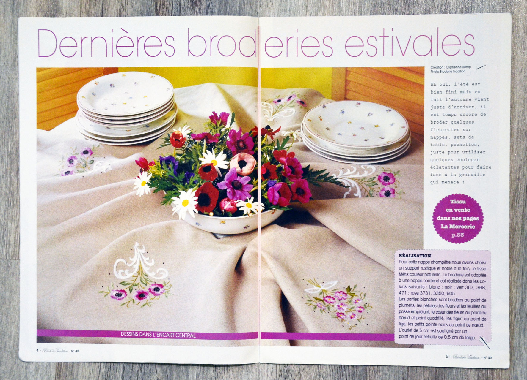 Broderie traditionnelle - La librairie Créative