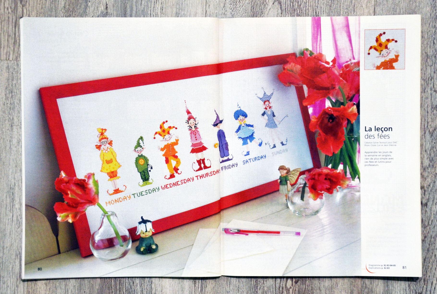 Magazine Ouvrages broderie - La librairie Créative