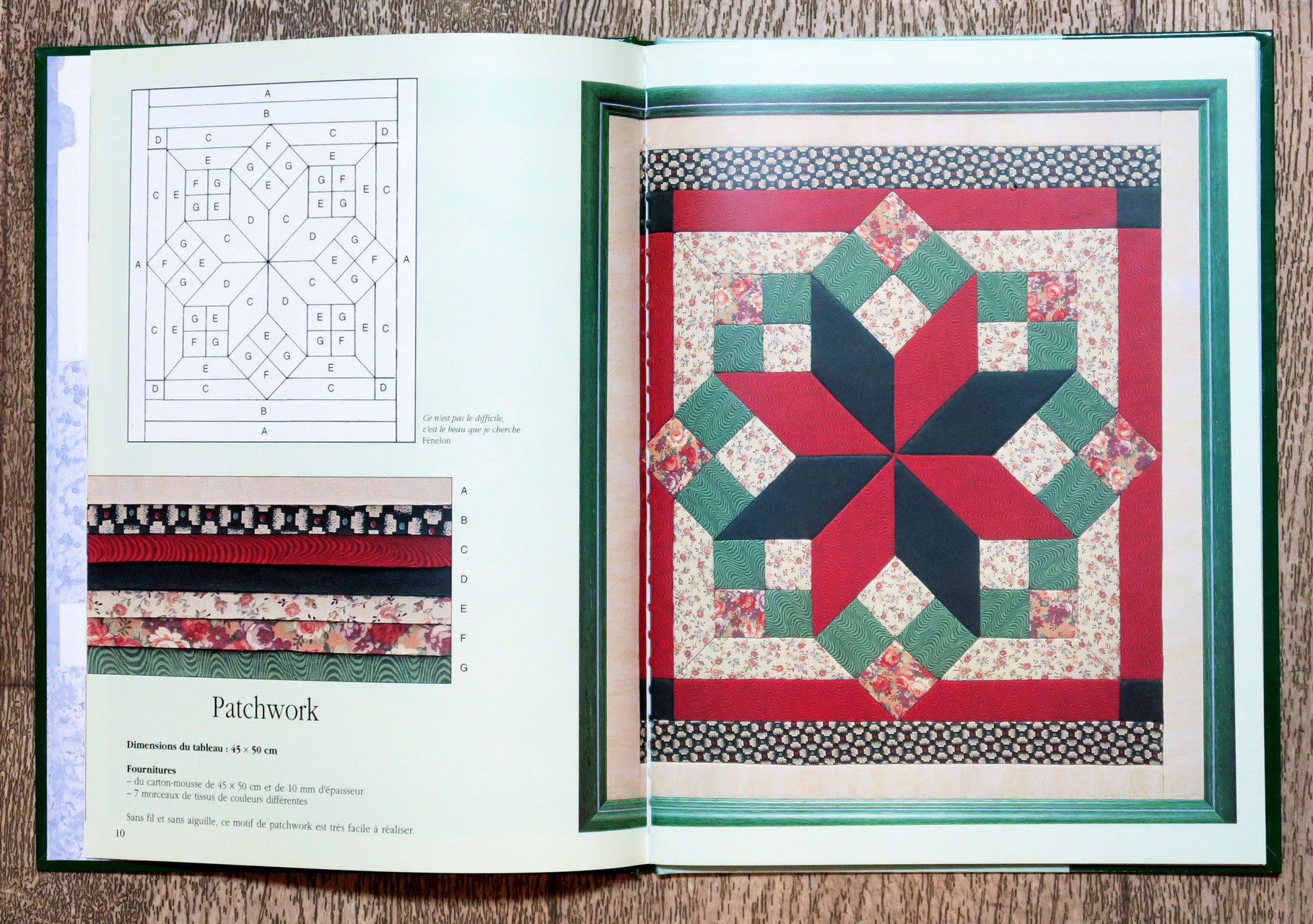 Livres patchwork - La librairie Créative