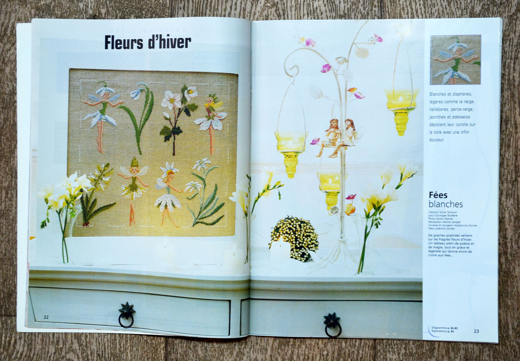 Magazine Ouvrages broderie - La librairie Créative