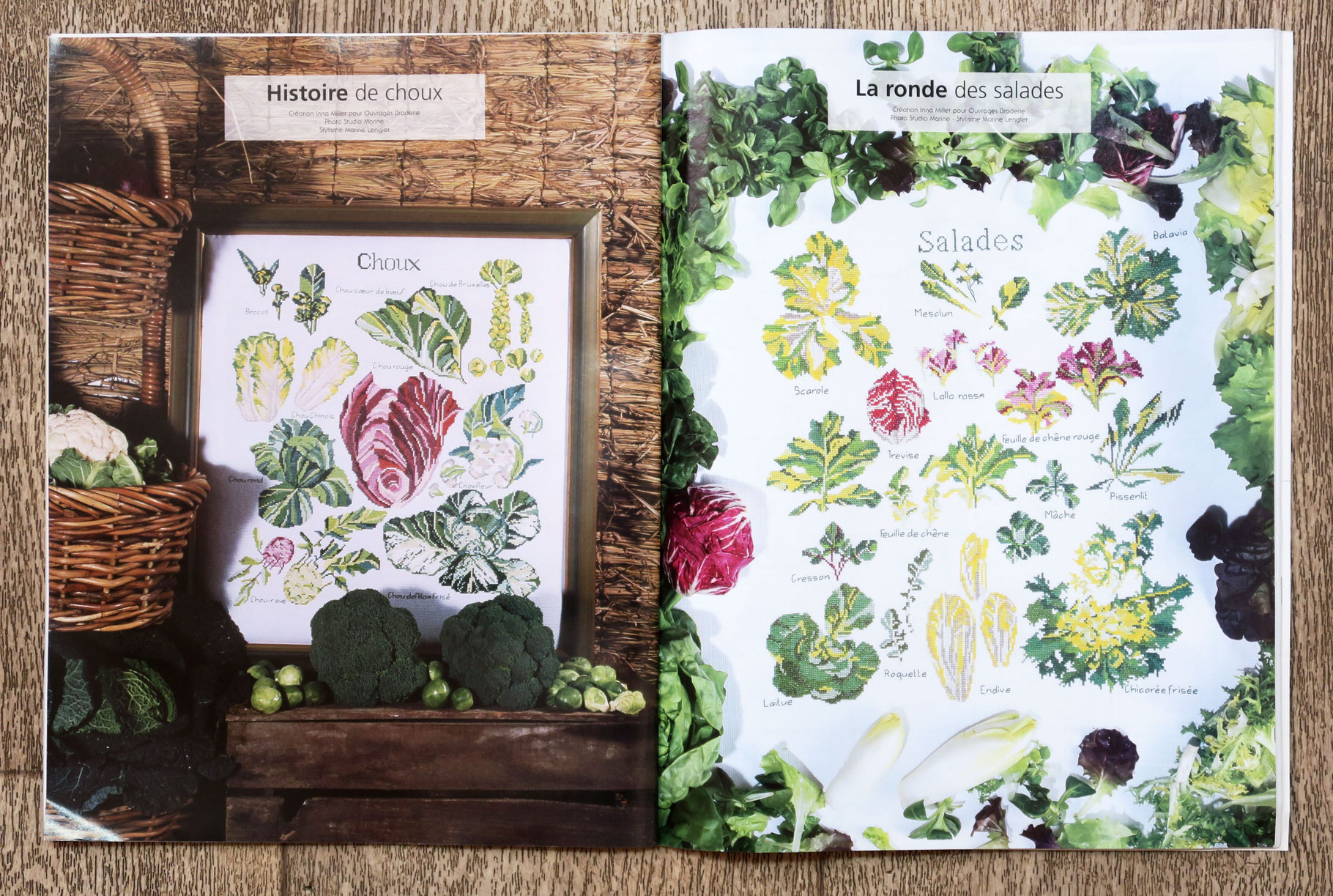 Magazine Ouvrages broderie - La librairie Créative
