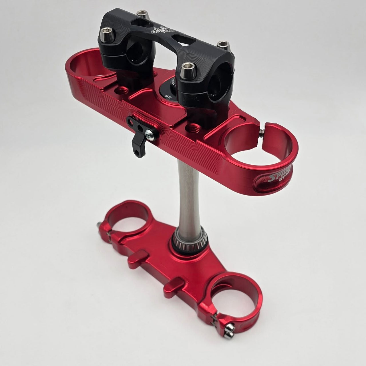 Flat track triple clamp - RAID-ZERO