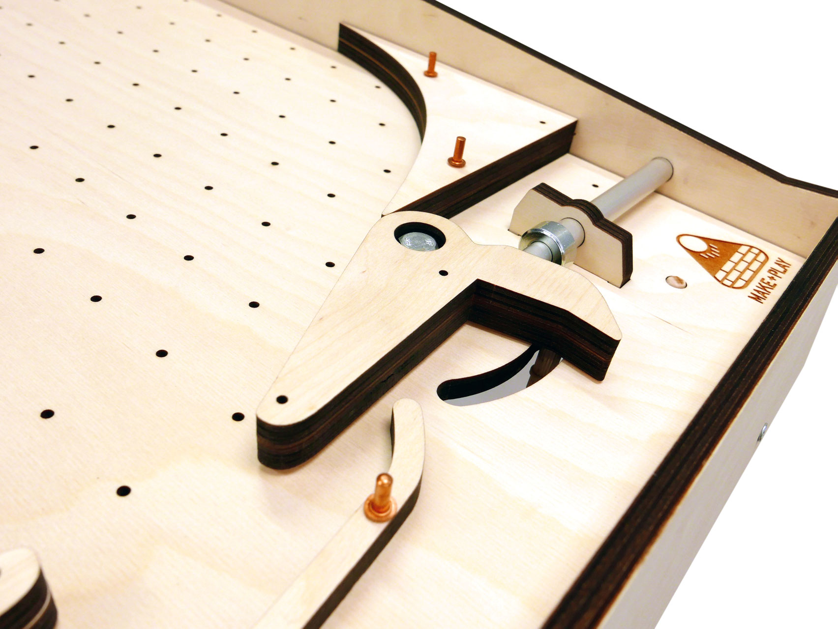 MAKERBALL - MAKERBALL - THE ORIGINAL DIY PINBALL MACHINE