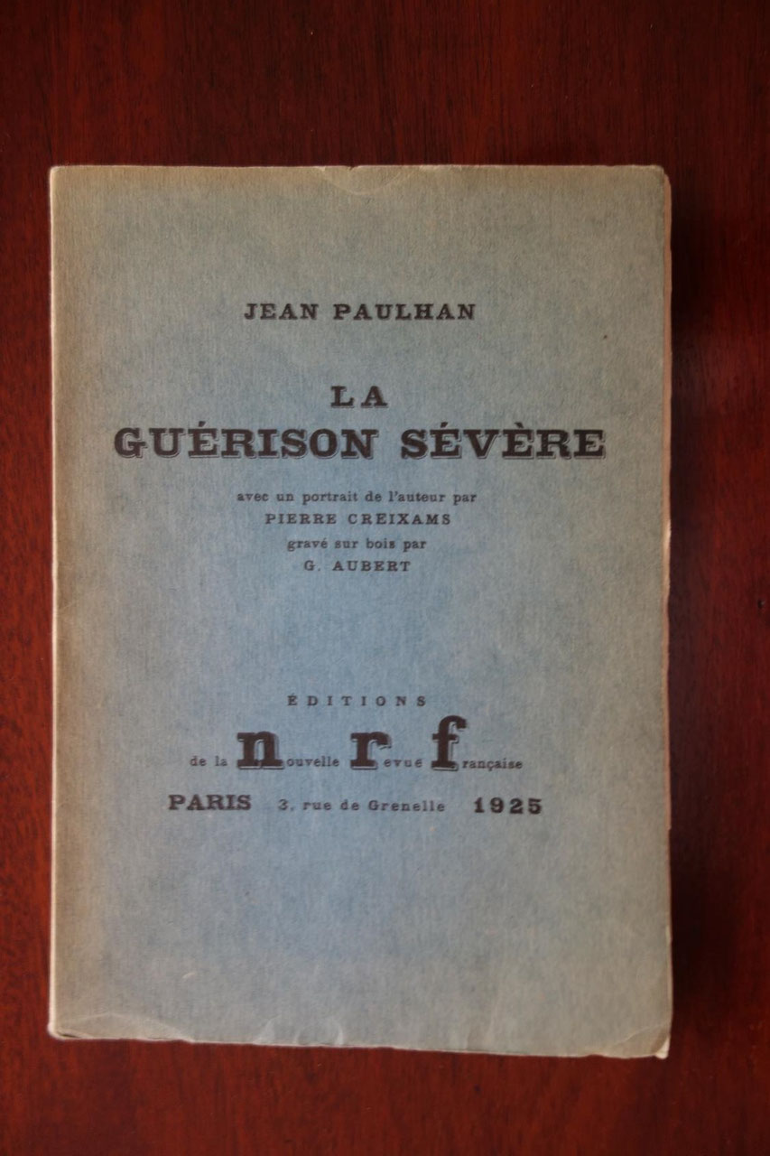 PAULHAN Jean - livres rares anciens, éditions originales, 19eme et 20eme