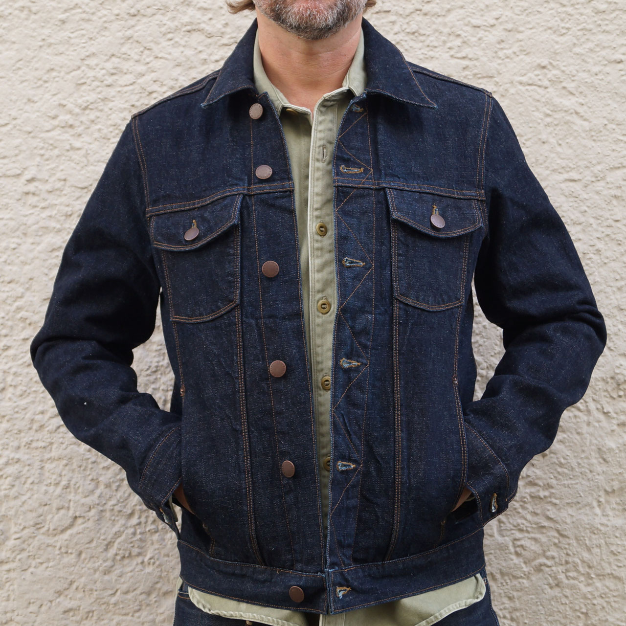 FREENOTE DENIM JACKET 16oz RINSED - Lederladen Ulm