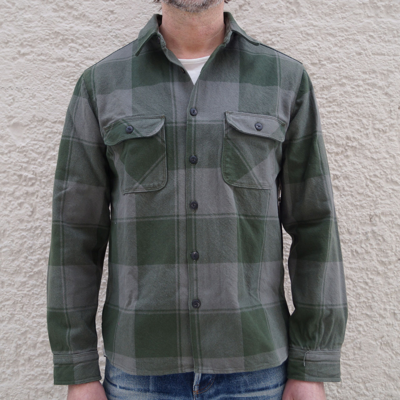 FREENOTE BENSON BUFFALO PLAID OLIVE - Lederladen Ulm