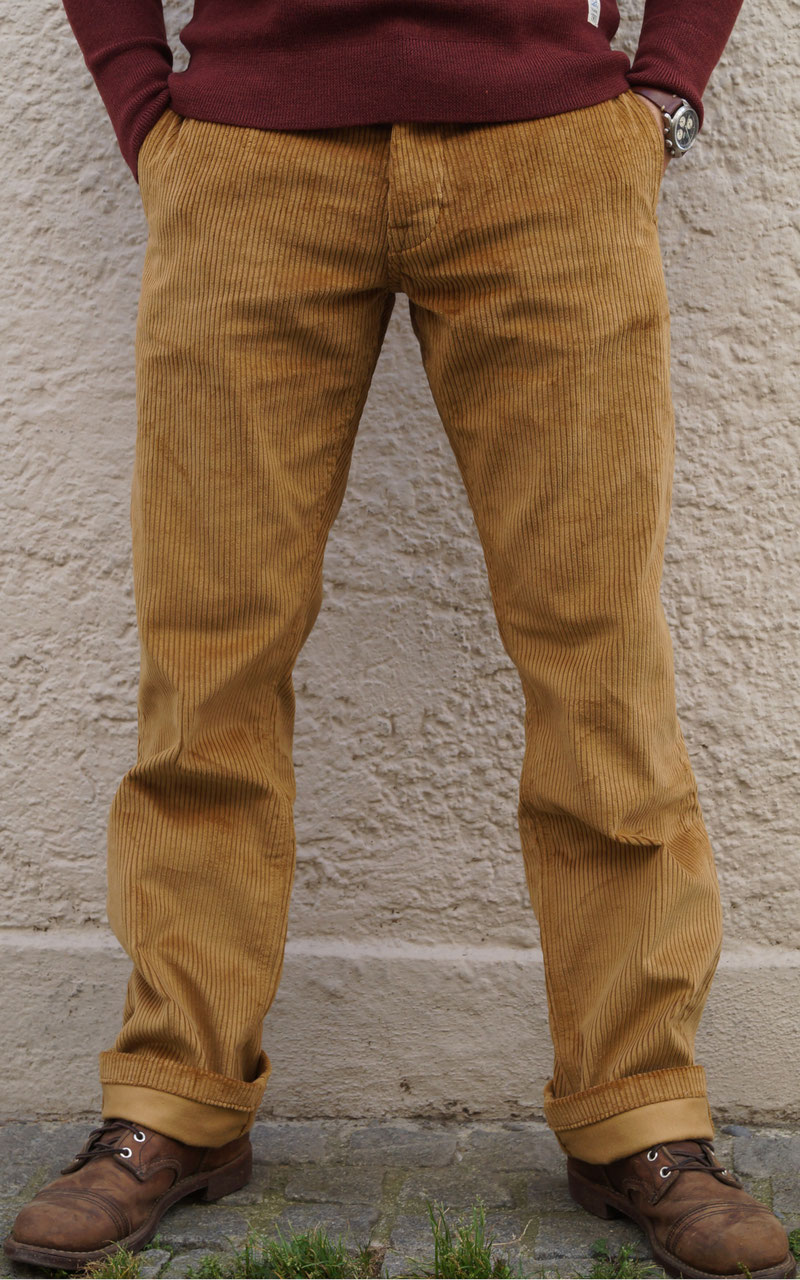 PIKE BROTHERS GOLIATH CORD MUSTARD - Lederladen Ulm