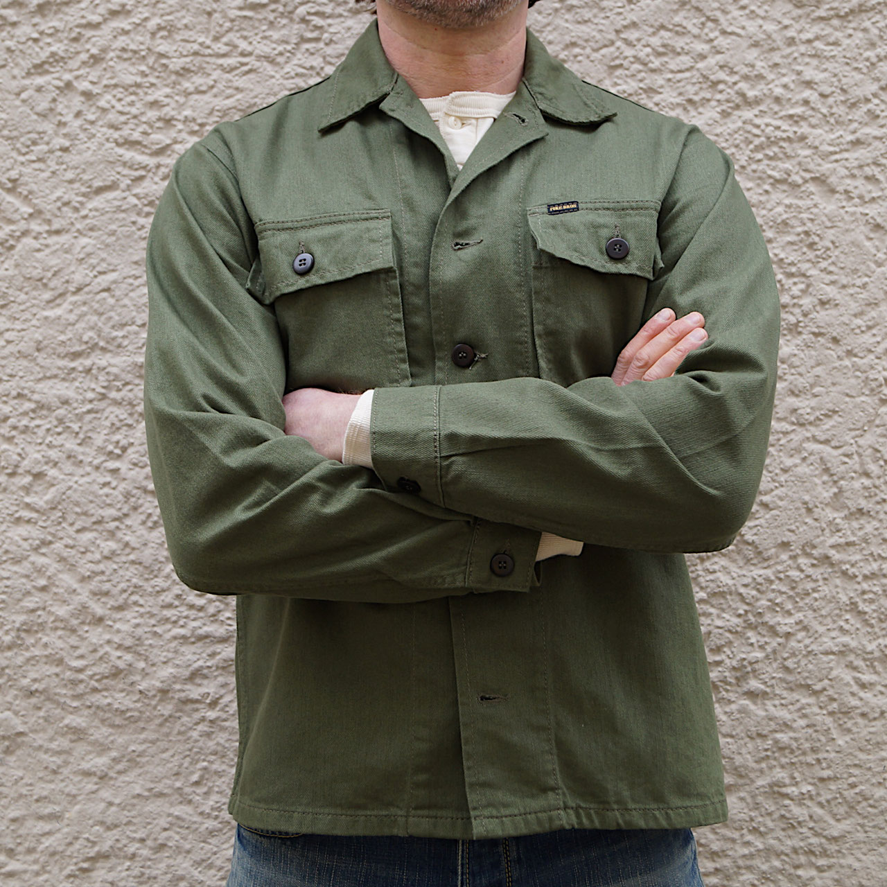 PIKE BROTHERS 1962 OG 107 SHIRT OLIVE - Lederladen Ulm