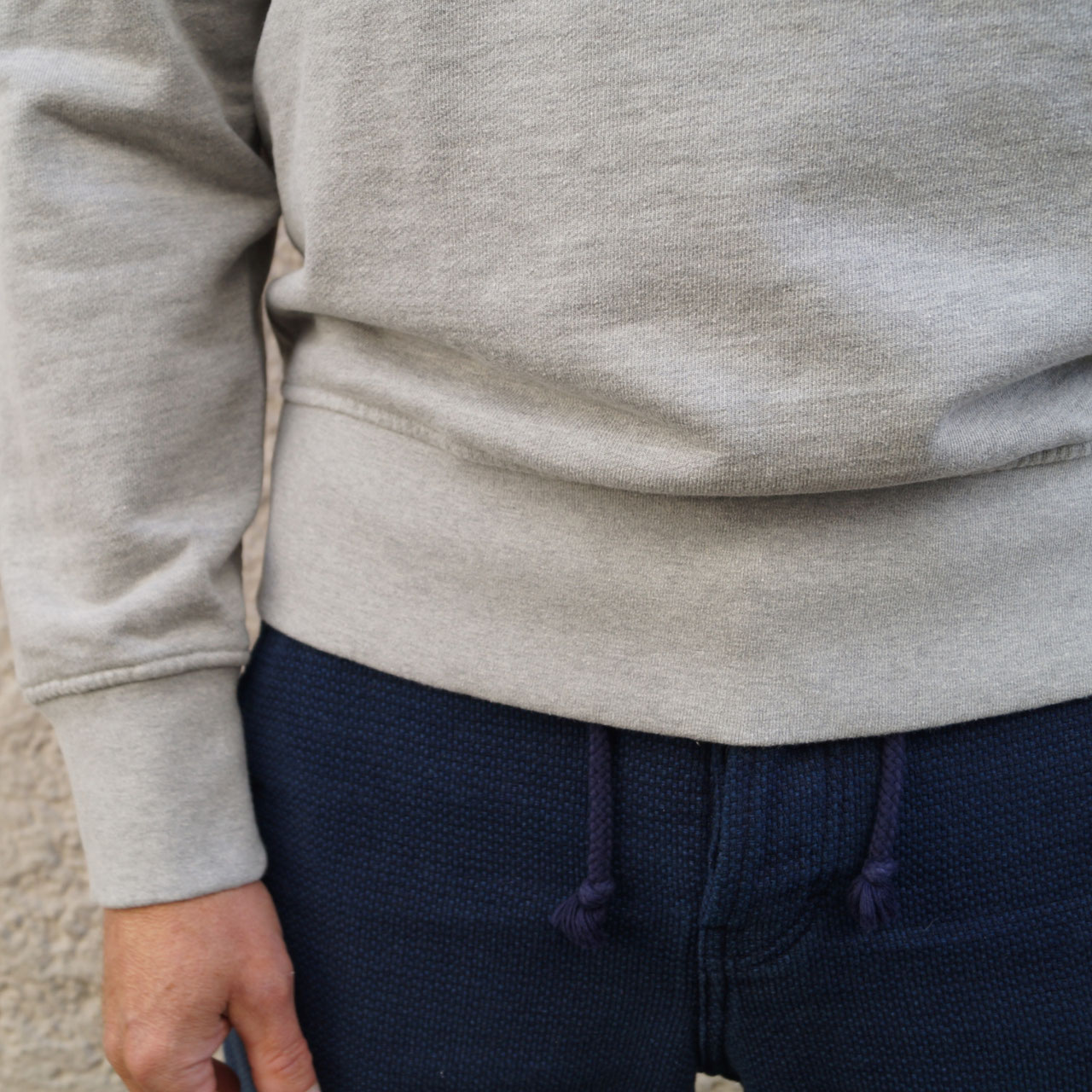 FREENOTE DECK SWEATSHIRT HEATHER GREY - Lederladen Ulm