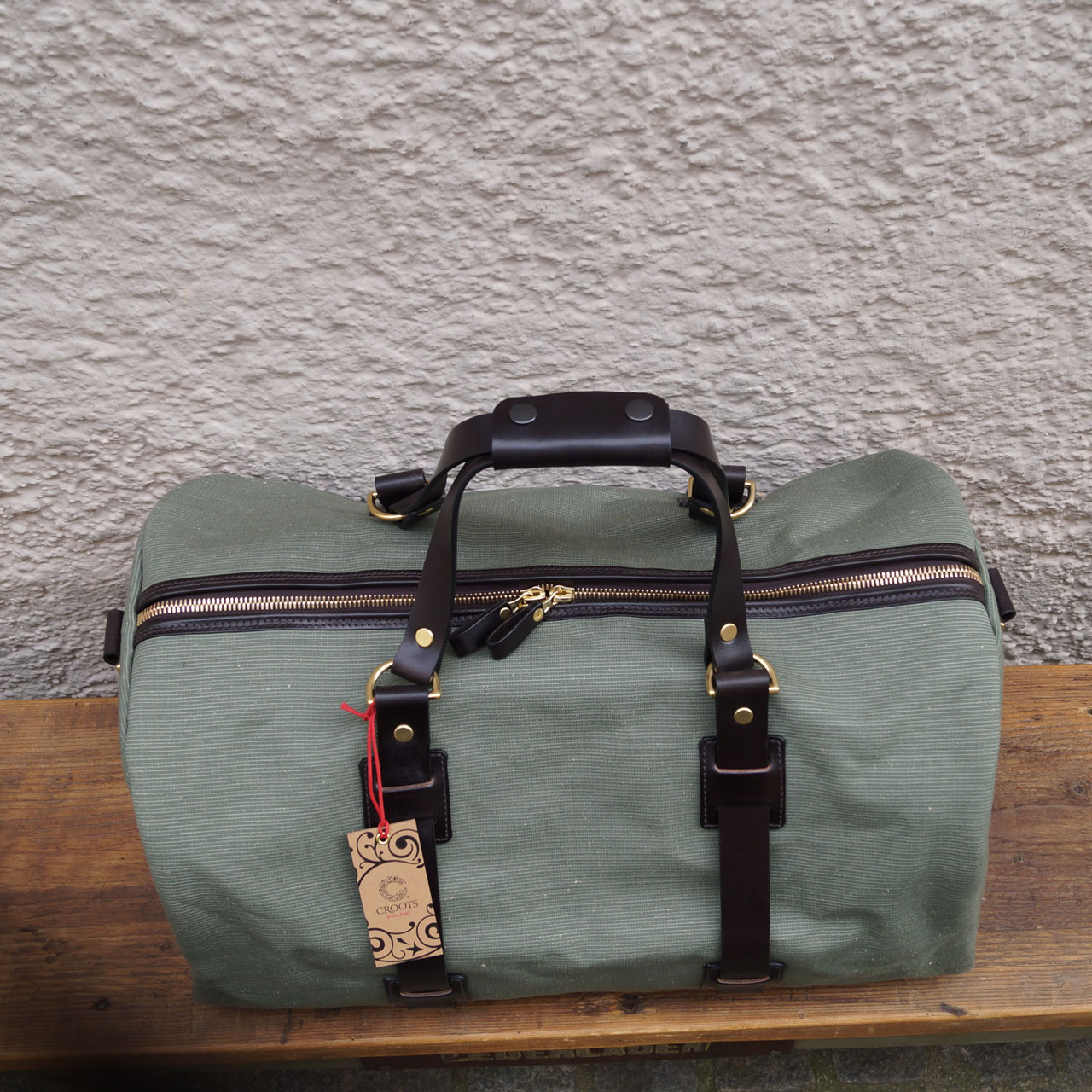 CROOTS VINTAGE CANVAS DUFFLE SWISS - Lederladen Ulm