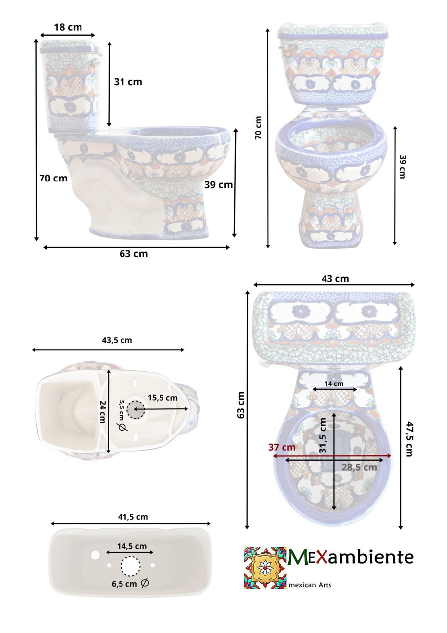 Mexiko-Toilette Mexico - Mexambiente