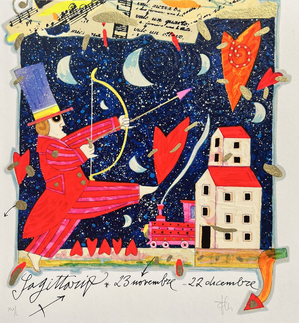 serigrafie MUSANTE Sogno di una notte - il torchio di porta romana arte