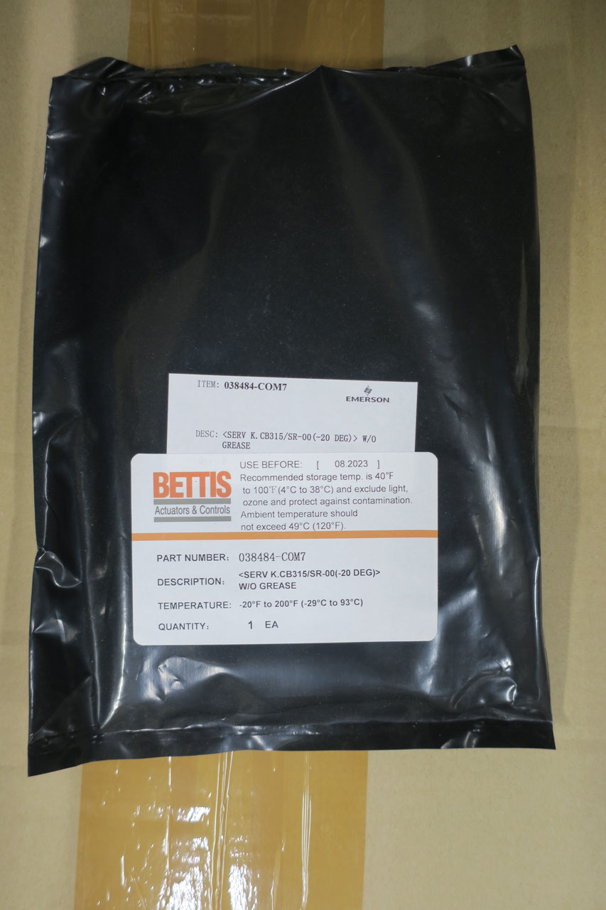 Standard Service kit for CBB725/CBB725-SR/M3 - Spacx Actuators & Controls
