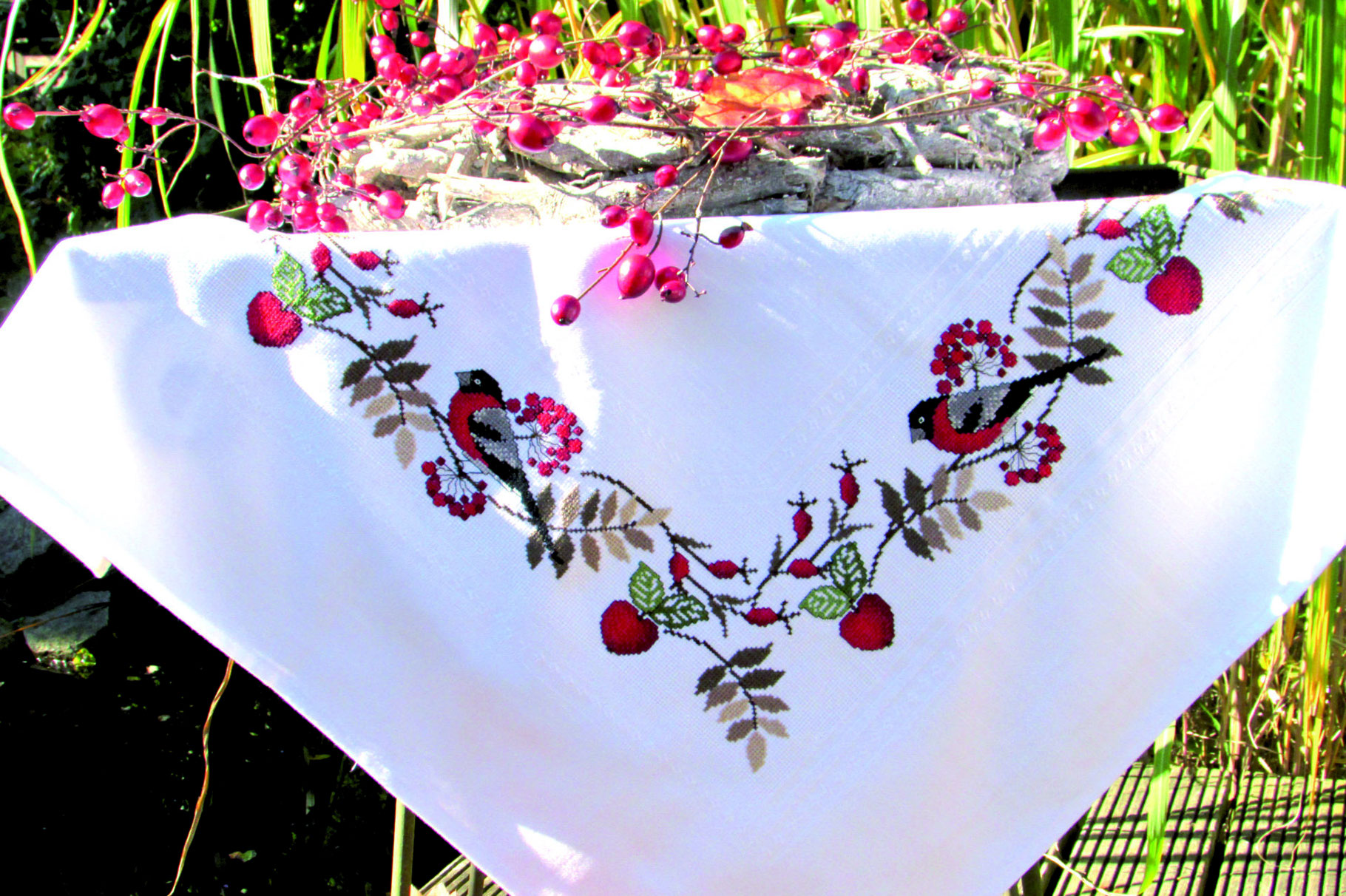 Tischdecken zum Besticken - StickWiese - Cornelia Gmeiner - Kalchreuth