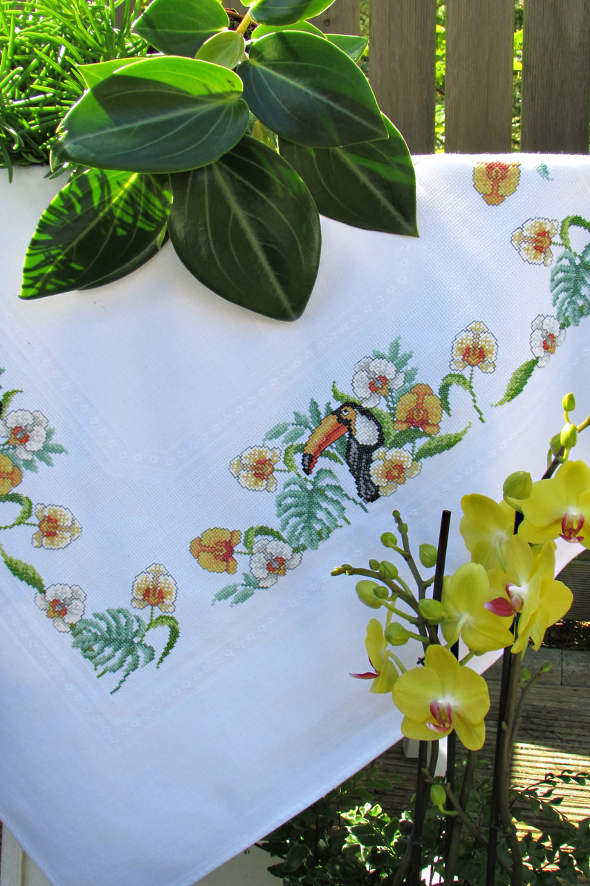 Tischdecken zum Besticken - StickWiese - Cornelia Gmeiner - Kalchreuth