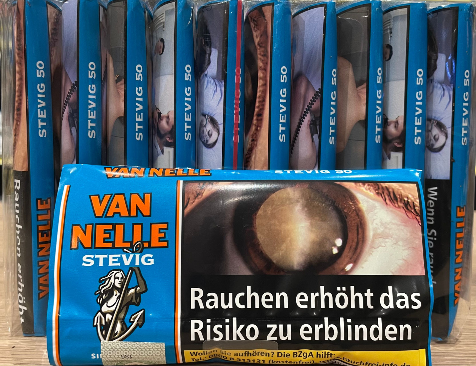 Van Nelle Stevig 50g 10x 14,50€ Slof (Gebinde) - Tabak Molen Haren - De ...