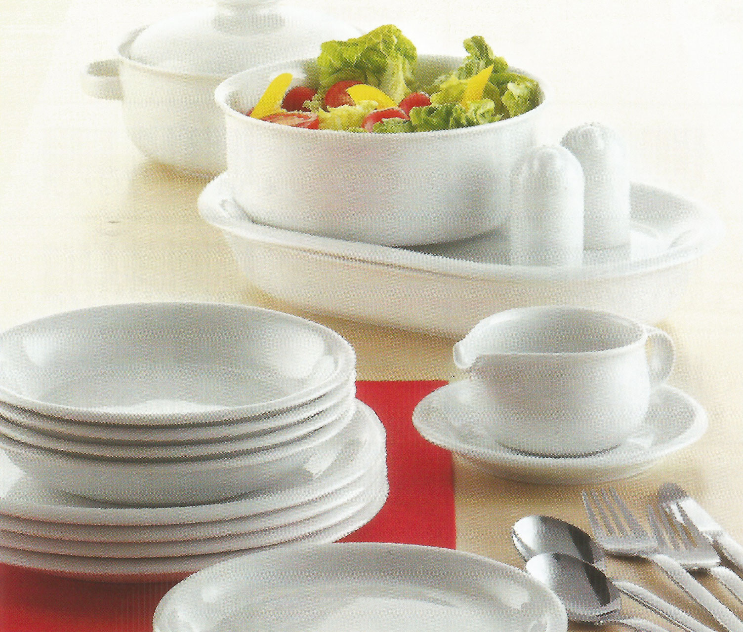 Arzberg Serie Daily weiß (Hobby) - HILKE - KULP GESCHIRRFINDER NOERTEN ...