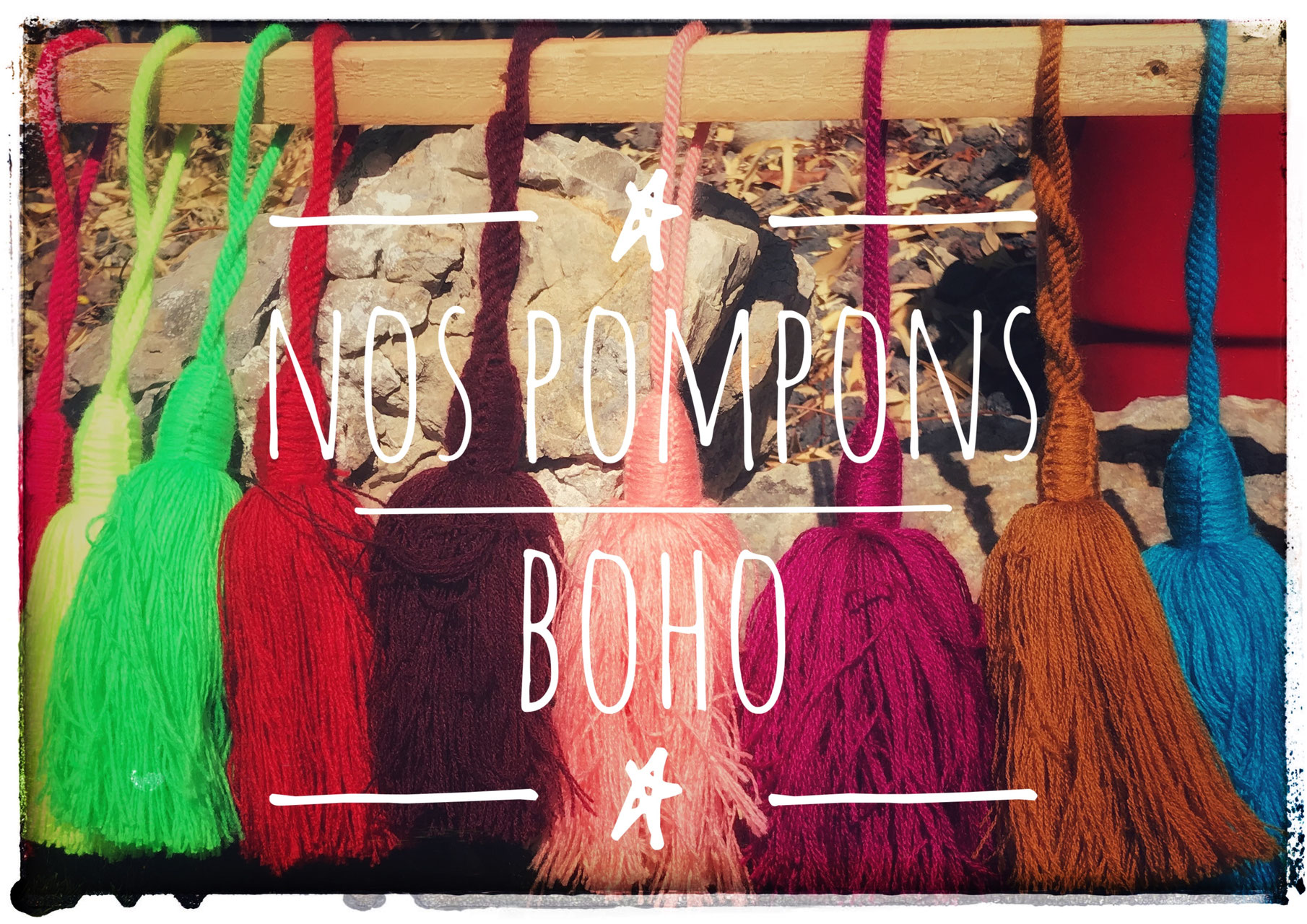 Pompon Boho - lbc - La boutique des cousines