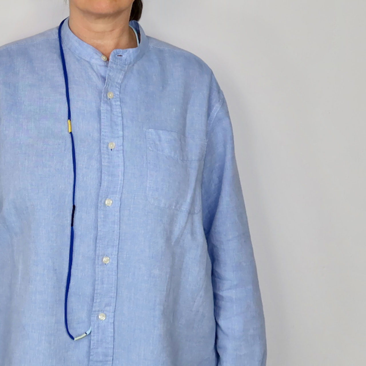 Anleitung: Kette aus T-Shirt Garn - tragbar - Mode & Textil Upcycling