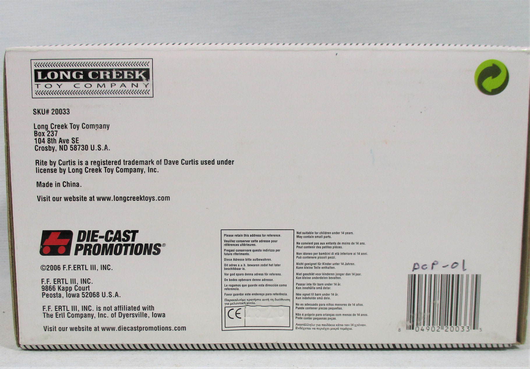 For Sale Diecast 1/64 Farm Toy Tractors - Arizona Diecast & Models