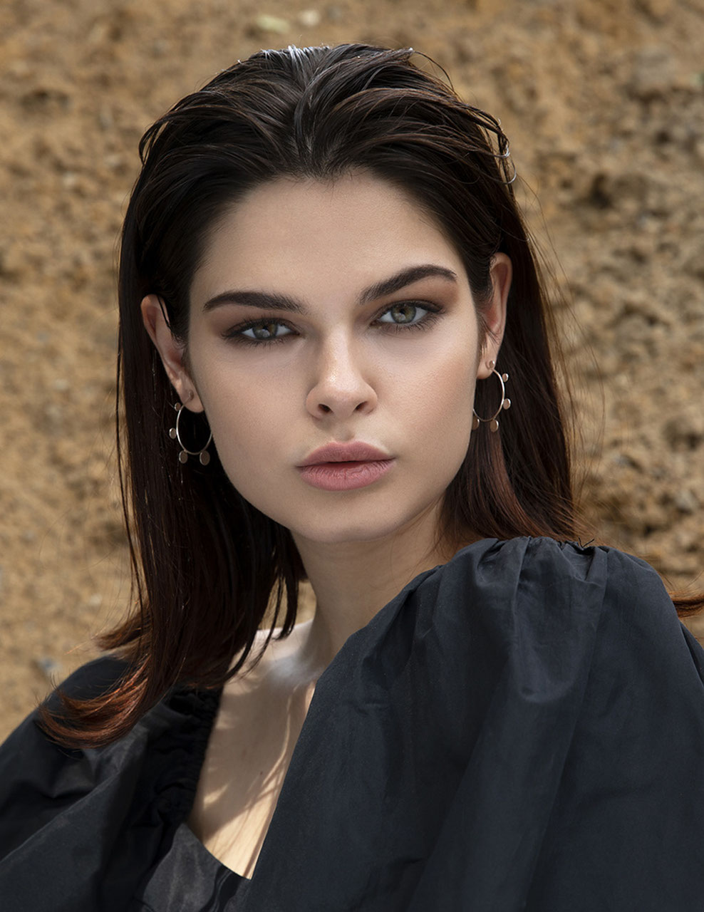 Geometrische Creolen RISING SUN - Laura Christmann Jewellery