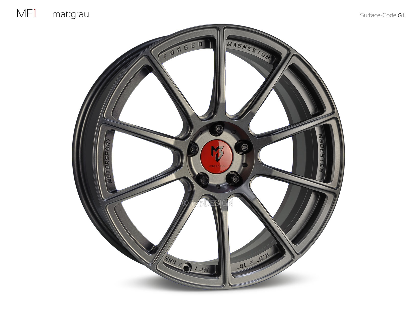 mbDESIGN MF1 - ALUFELGEN ZUM BESTPREIS - GARANTIERT