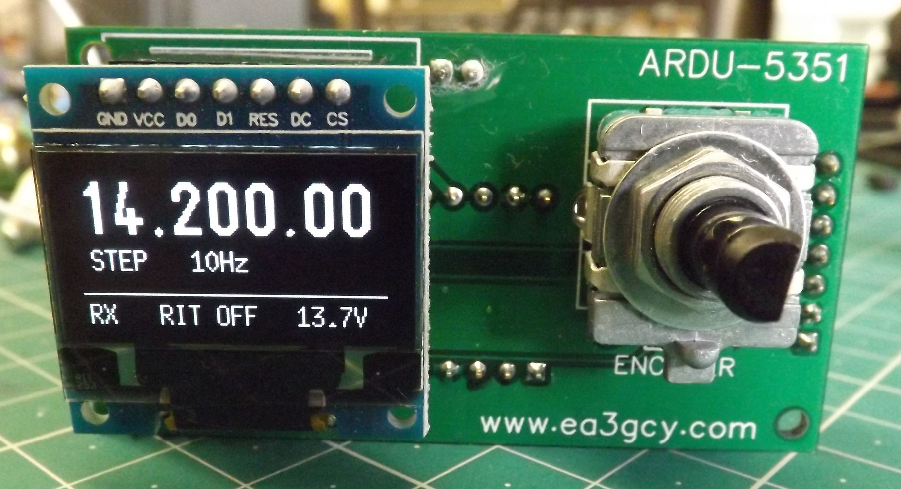 VFO DDS - Página web de ea3gcy
