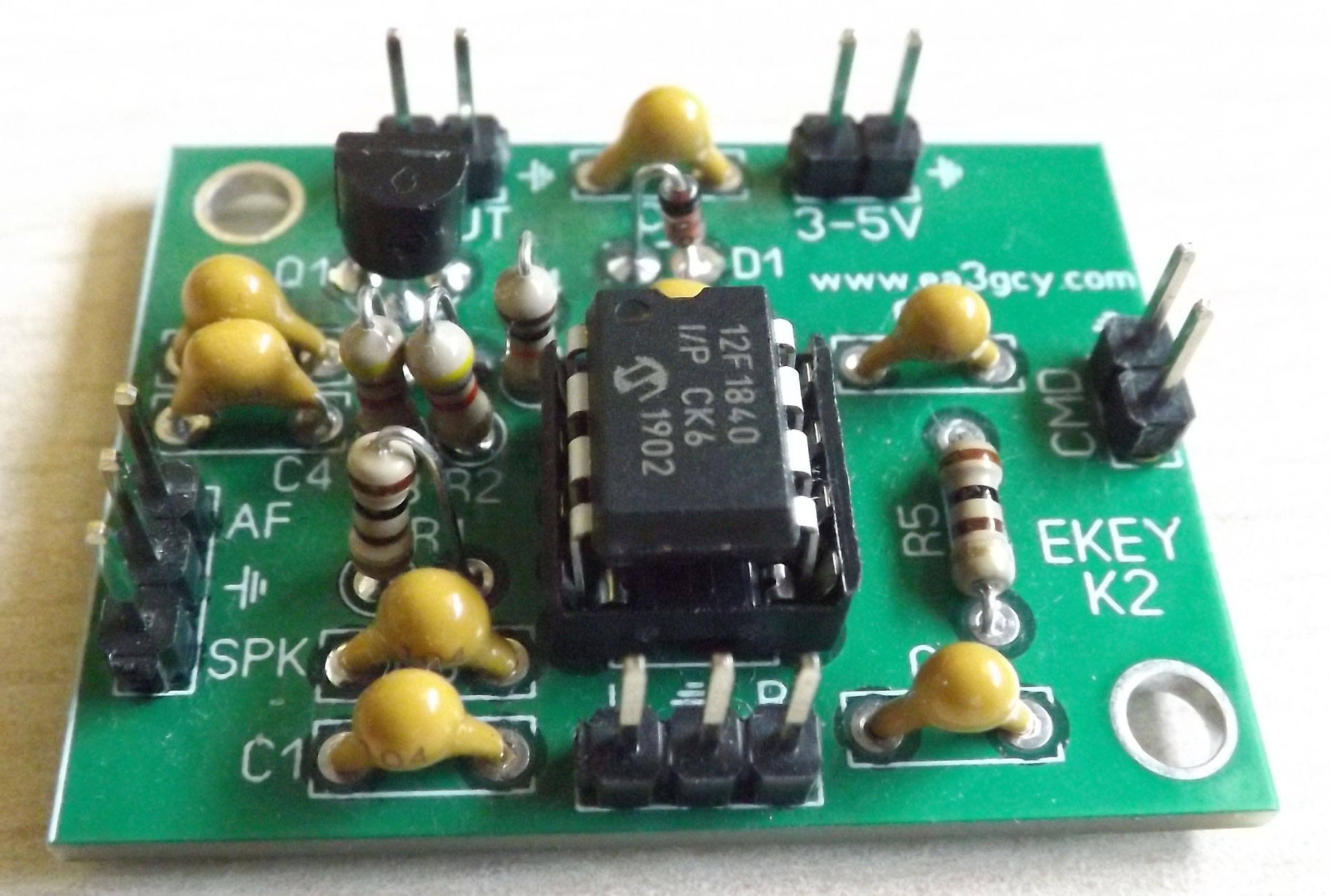 KB-2 Electronic Keyer / Beacon - Página web de ea3gcy