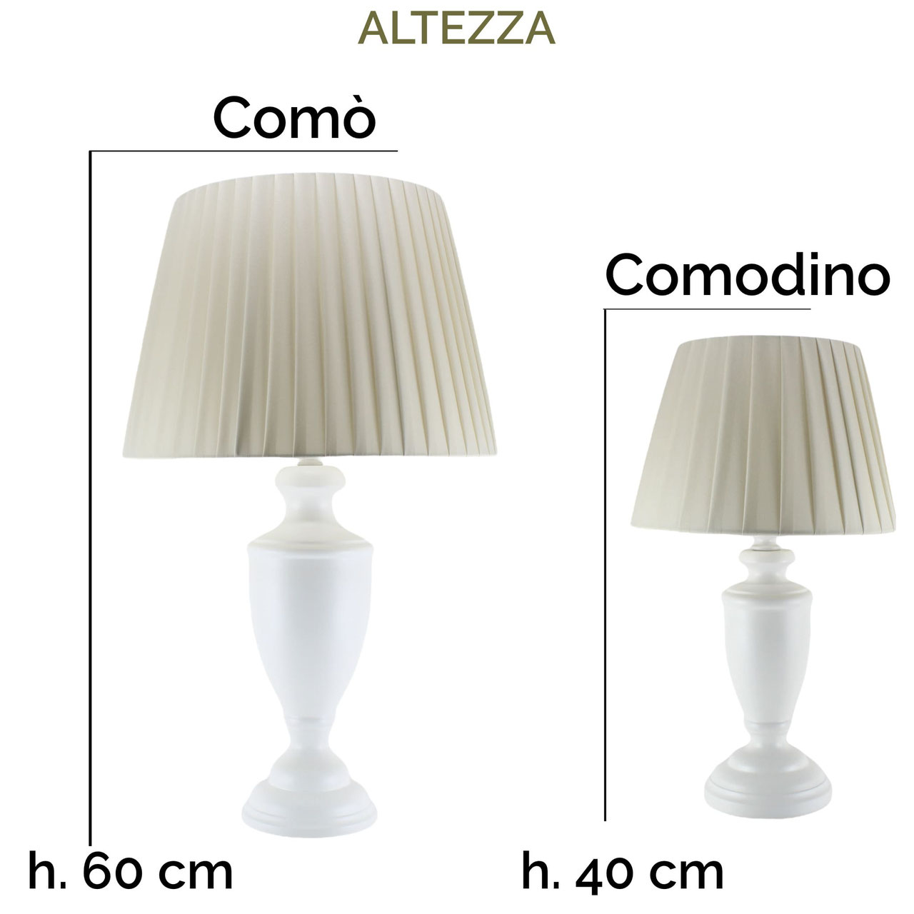 Tris lumi legno Ginevra plissettata - Produzione e vendita online di ... Tris lumi legno Ginevra plissettata - Produzione e vendita online di ...