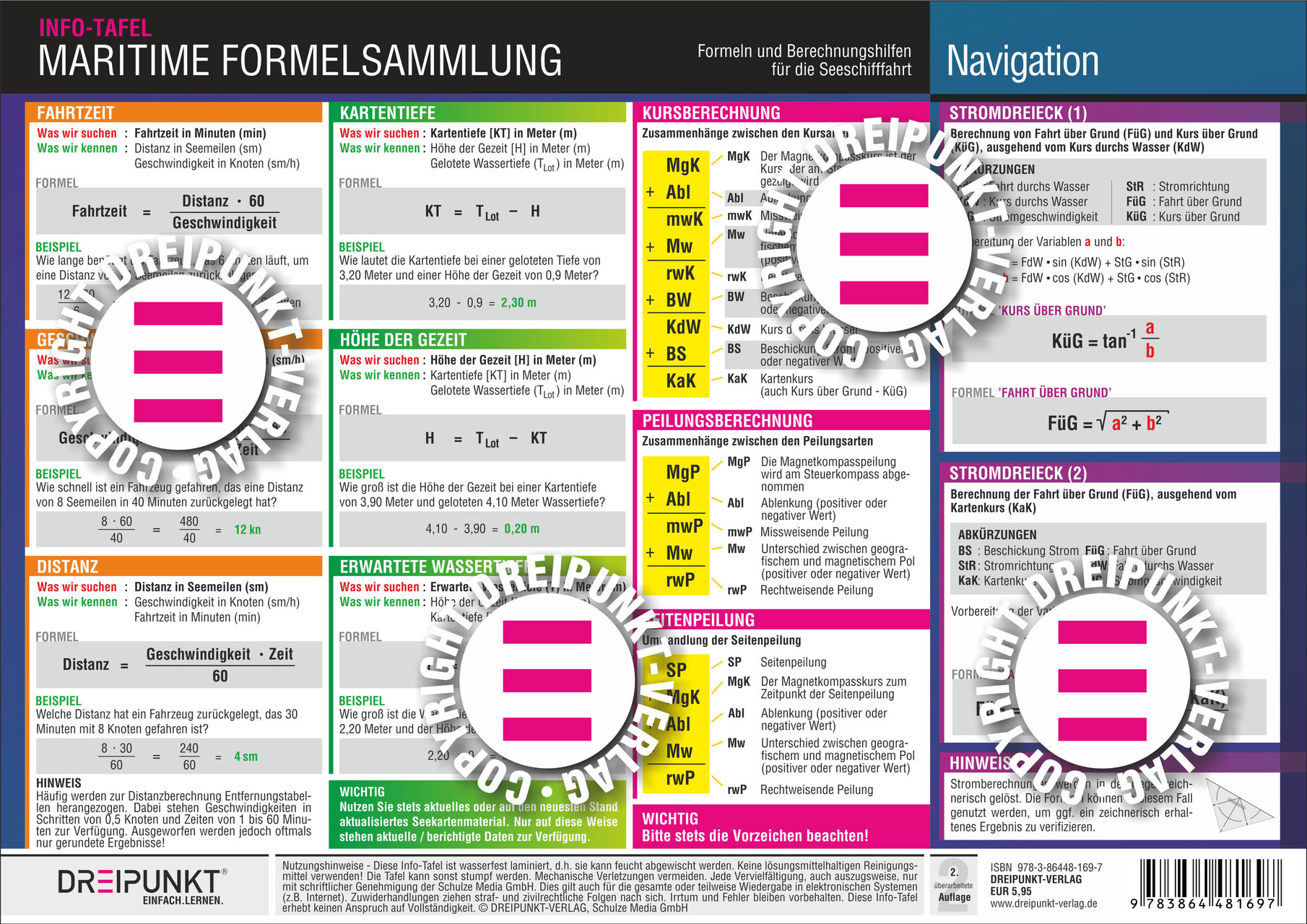 Maritime Formelsammlung - DREIPUNKT®