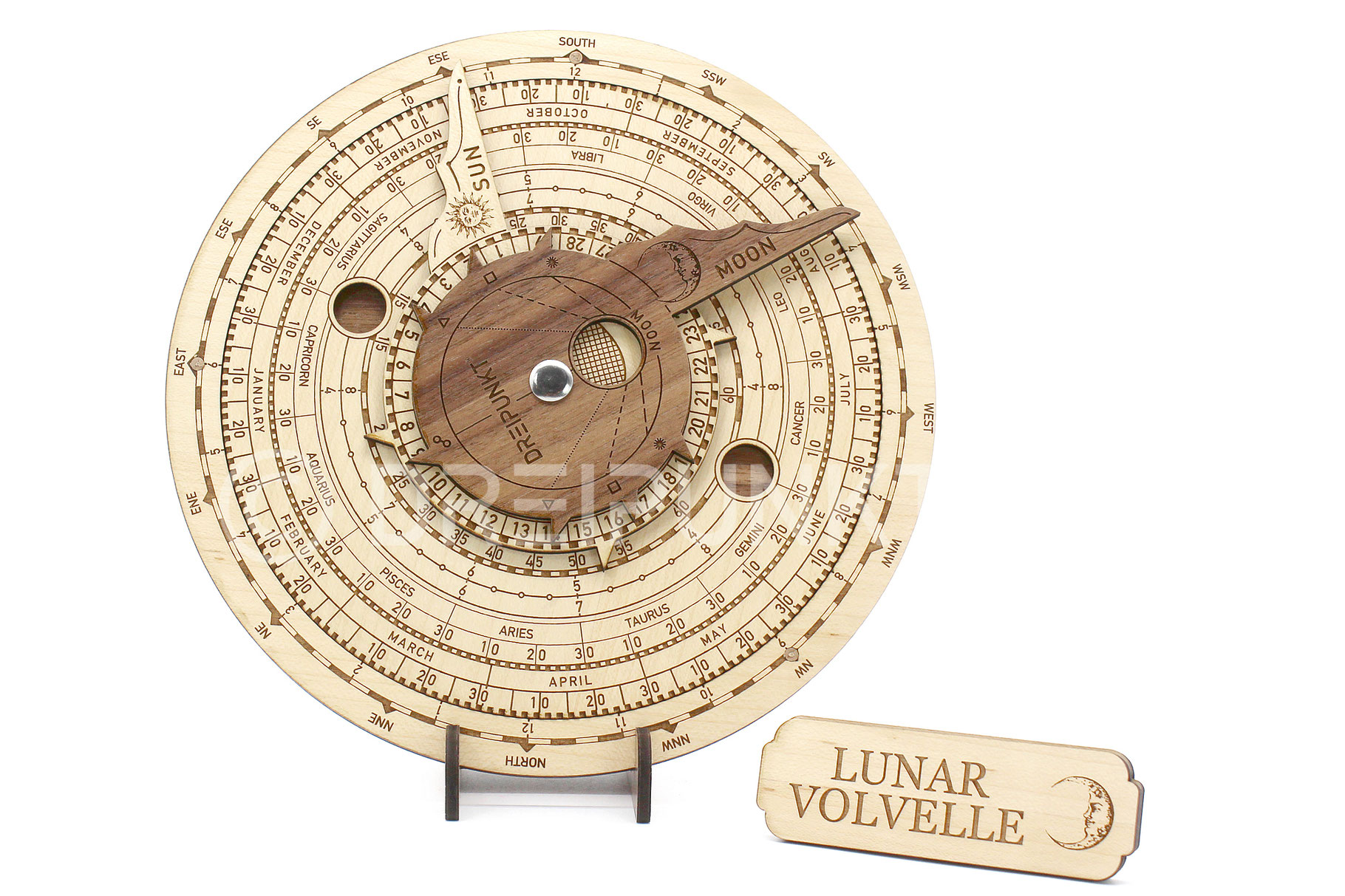 Bausatz Mond-Volvelle / Lunar-Volvelle Deluxe Edition - DREIPUNKT®