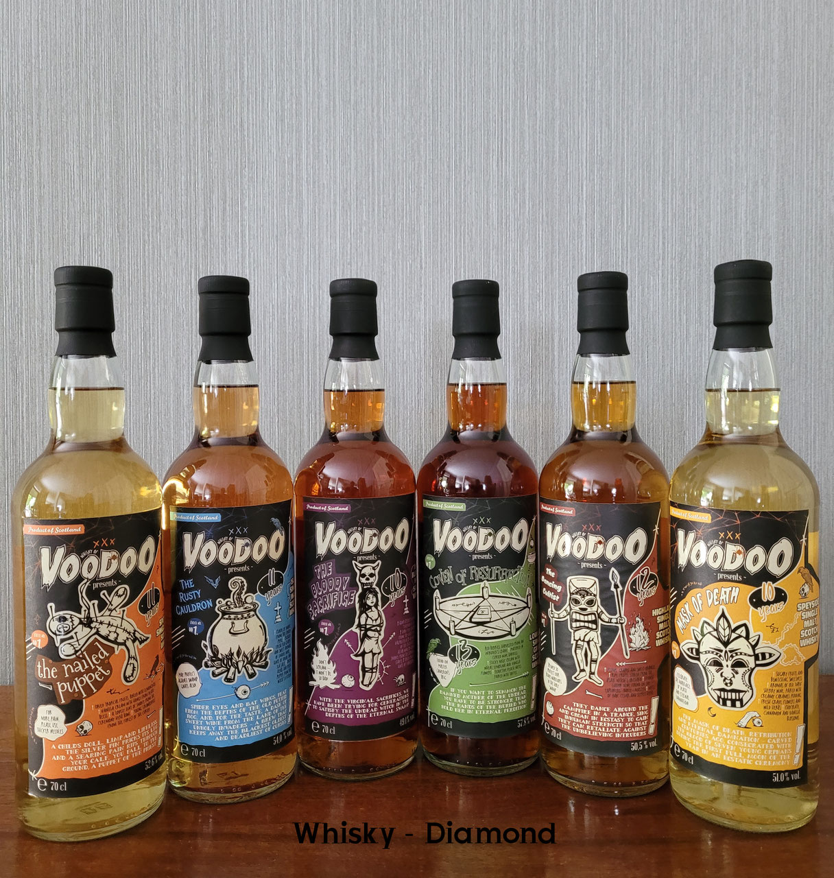 Whisky of Voodoo Set 6x0,7 Liter - Whisky kaufen bei Whisky-Diamond