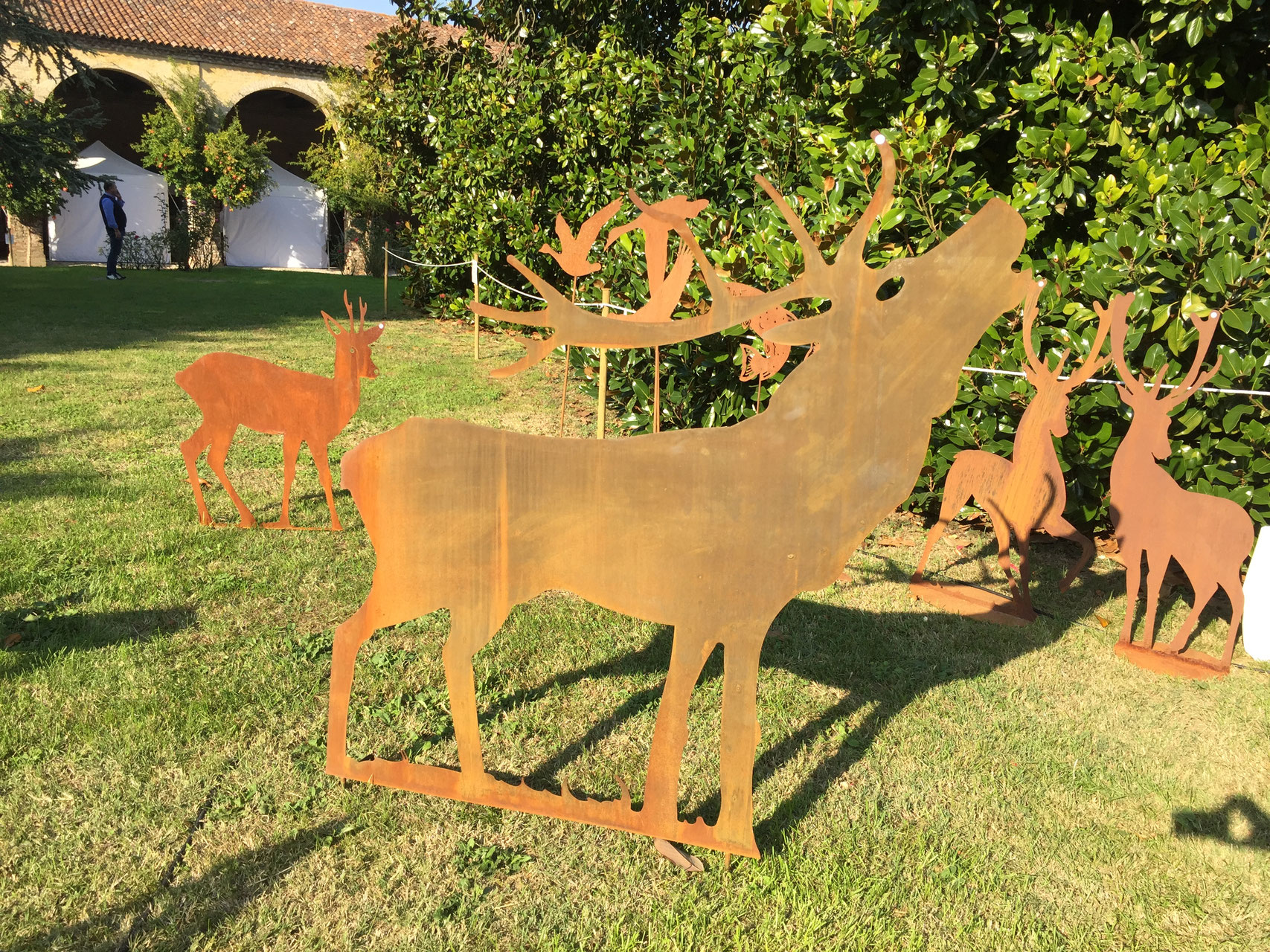 Vendita decorazioni giardino, decorazioni casa in acciaio corten ...