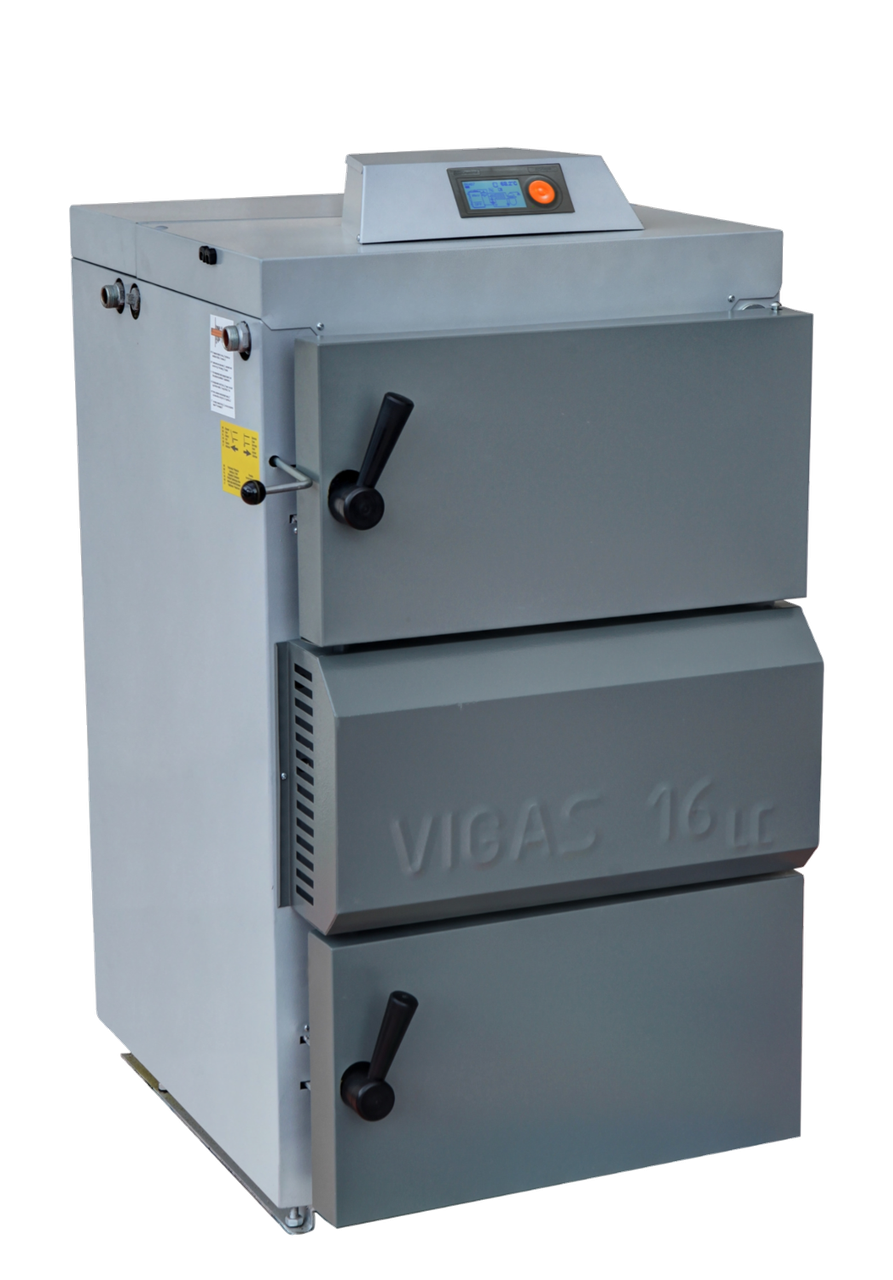 Vigas 16 LC - Caldaia a legna fiamma rovesciata 16 kW con sonda Lambda ...